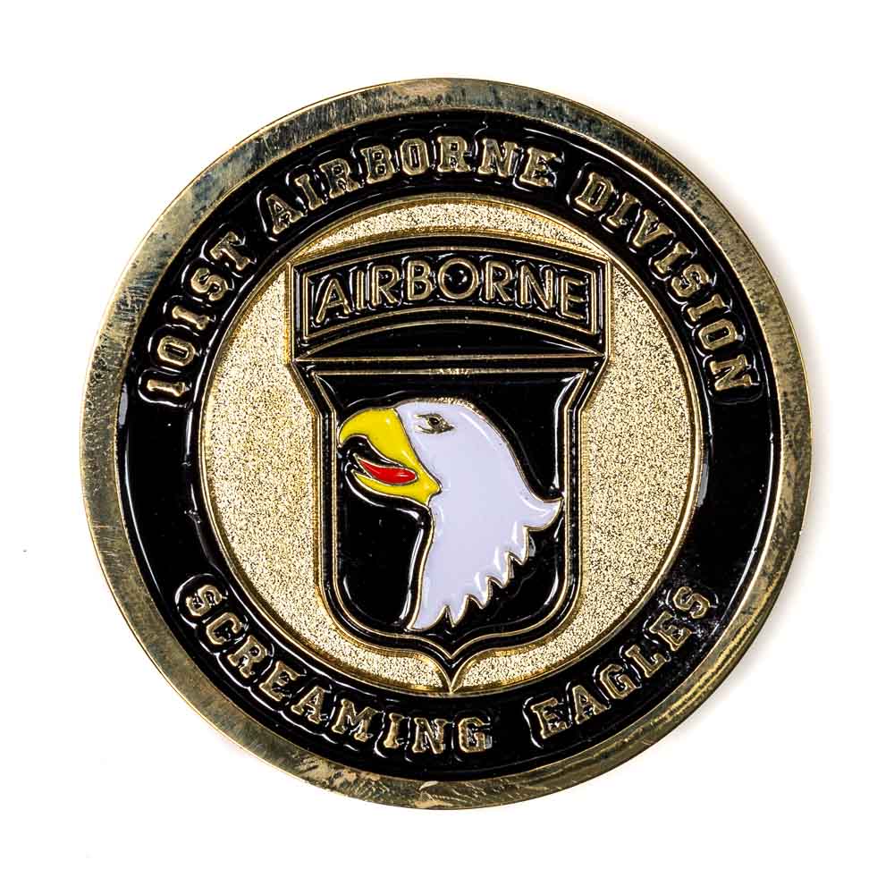 101st Airborne Challenge Coin | Screaming Eagle – AF Museum Store – Air Force Museum Store
