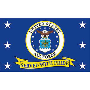 Air Force Served With Pride Flag – Air Force Museum Store