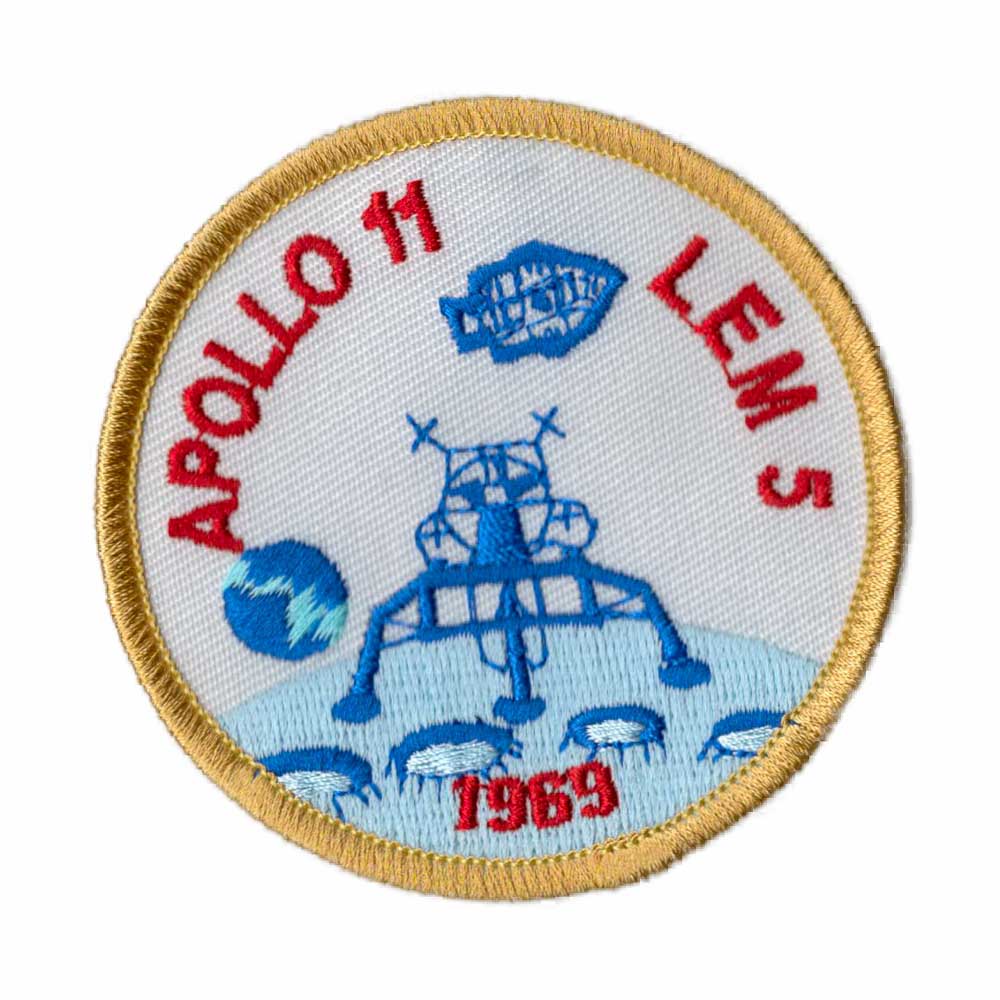 Apollo 11 LEM 5 Patch – Air Force Museum Store