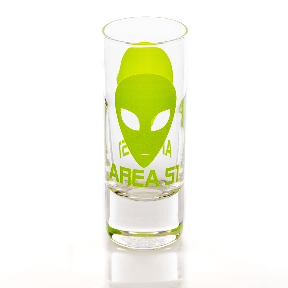 Area 51 Alien Shot Glass – Air Force Museum Store