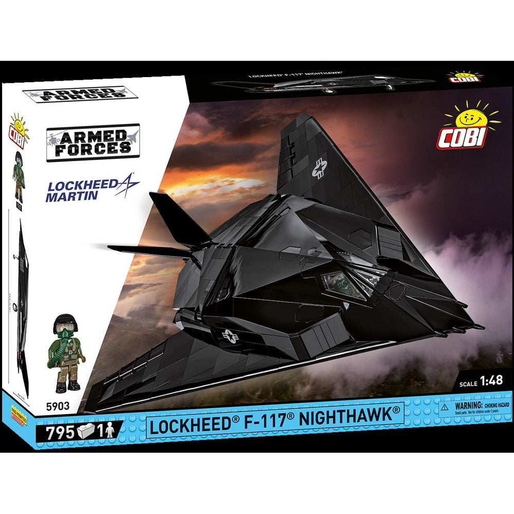 COBI F-117 Nighthawk Stealth Fighter Building Set (1:48 | 795-798 pcs ...