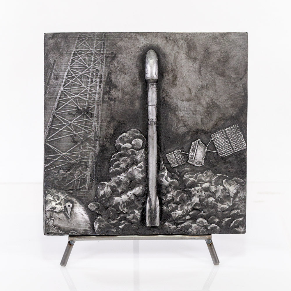 Falcon GPS Bas-Relief Tile Artwork – Air Force Museum Store