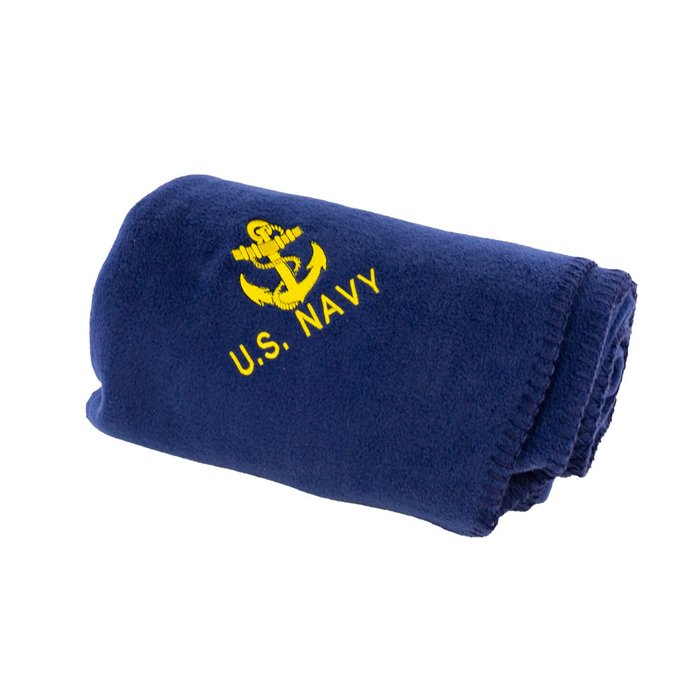 Fleece US Navy Throw – Air Force Museum Store
