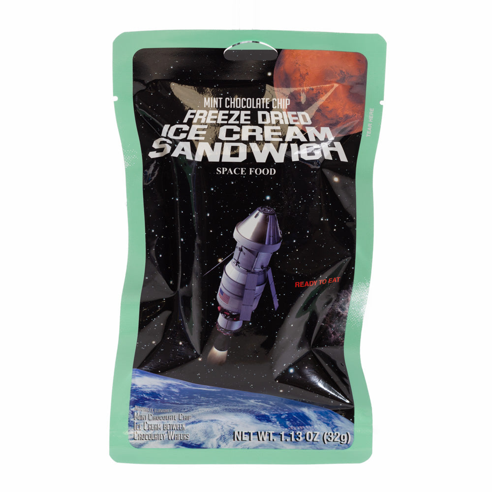 Freeze Dried Ice Cream Sandwich Mint Chocolate Chip – Air Force Museum ...
