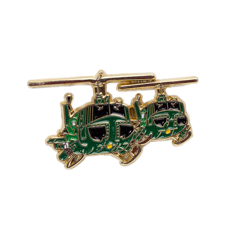 Huey UH-1 Helicopter Duo Pin – Air Force Museum Store