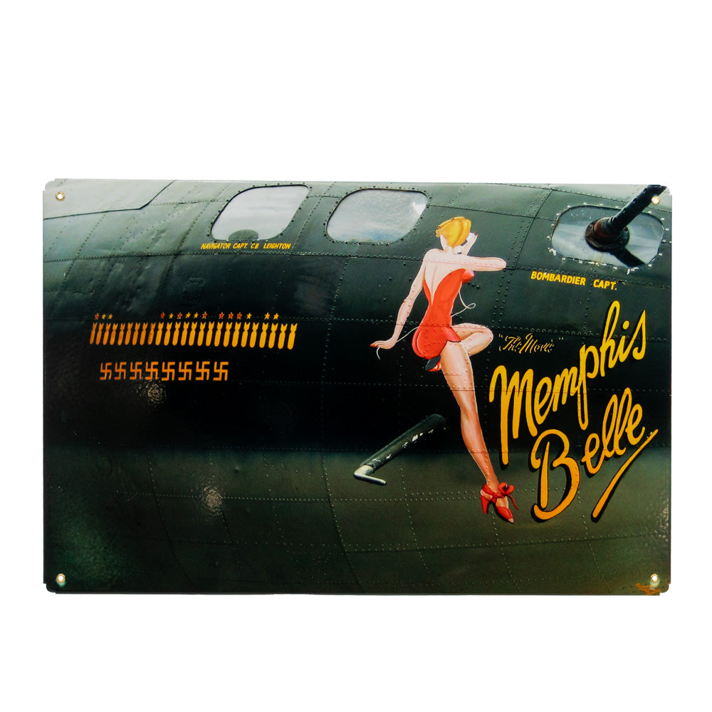 Memphis Belle Metal Sign – Air Force Museum Store