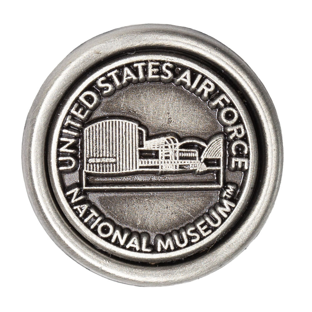 Museum Building Cameo Tack Pin – Air Force Museum Store