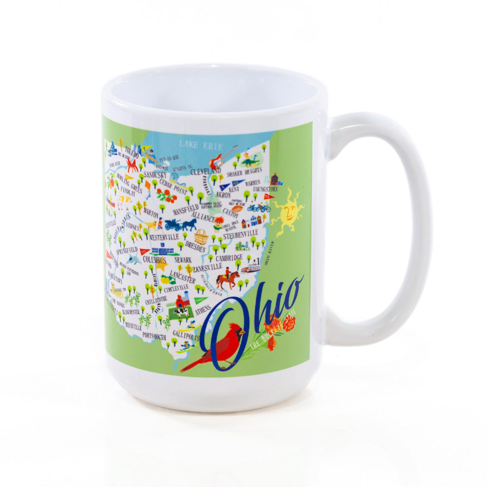 Ohio Cities Mug – Air Force Museum Store