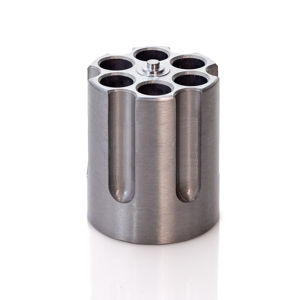 Revolver Cylinder Pen Holder Brushed Aluminum – Air Force Museum Store