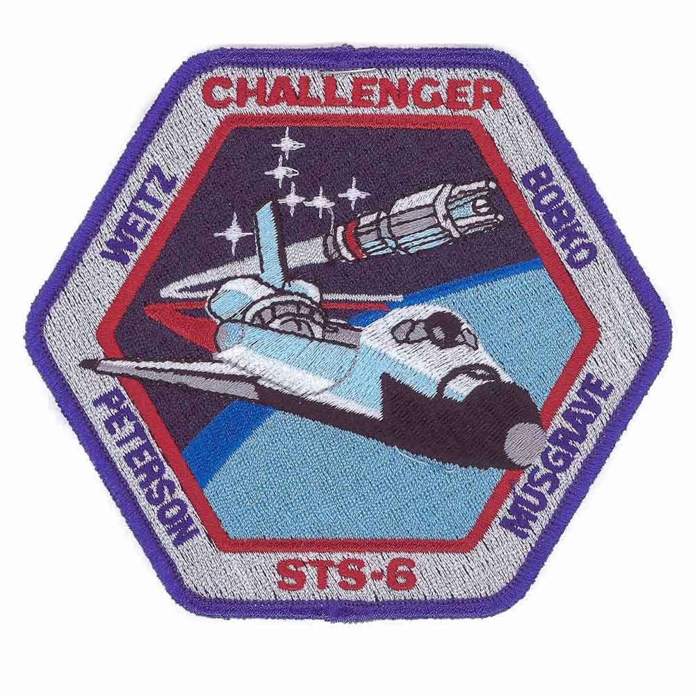 STS-6 Mission Patch – Air Force Museum Store