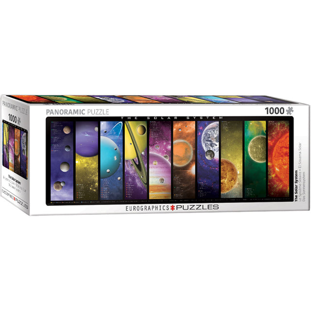 Solar System Panoramic 1000-Piece Puzzle – Air Force Museum Store