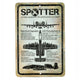 Spotter Tin Signs – Air Force Museum Store