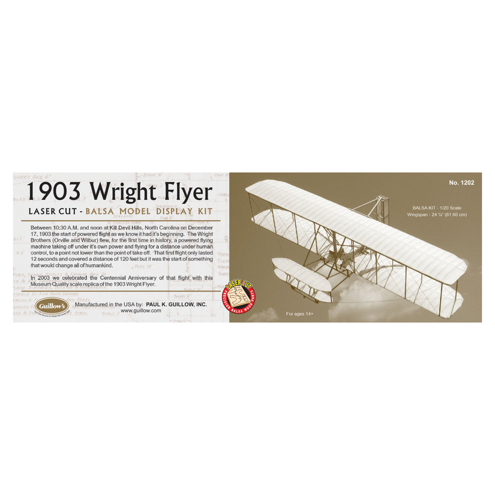 Wright Flyer 1903 Balsa Model Kit – Air Force Museum Store